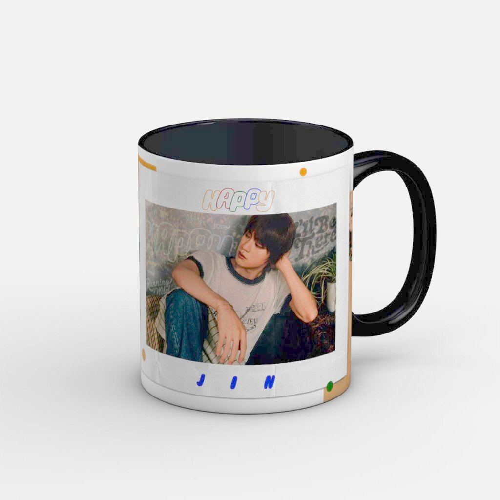 Taza color – BTS Jin 01