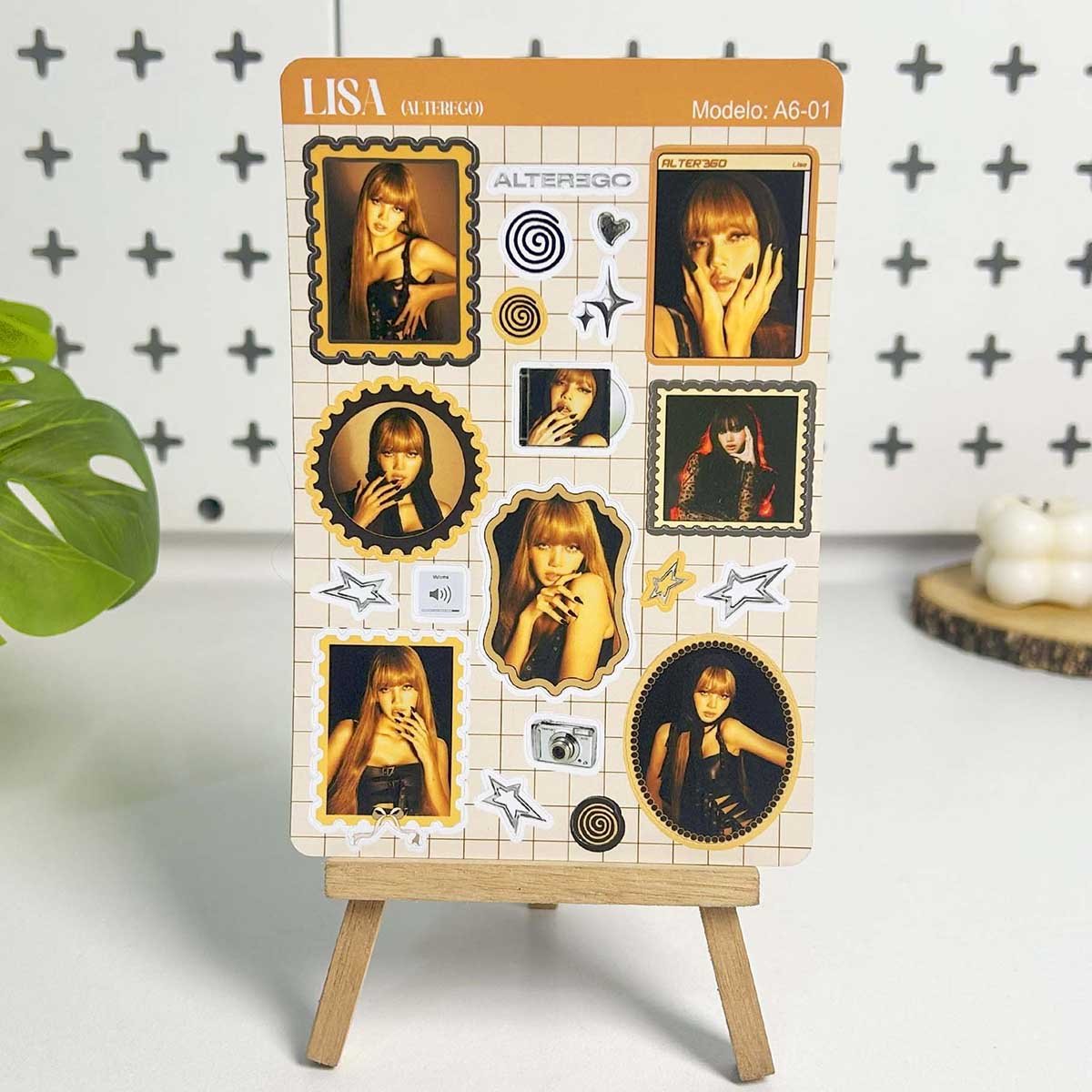 Sticker A6 Blackpink Lisa 01