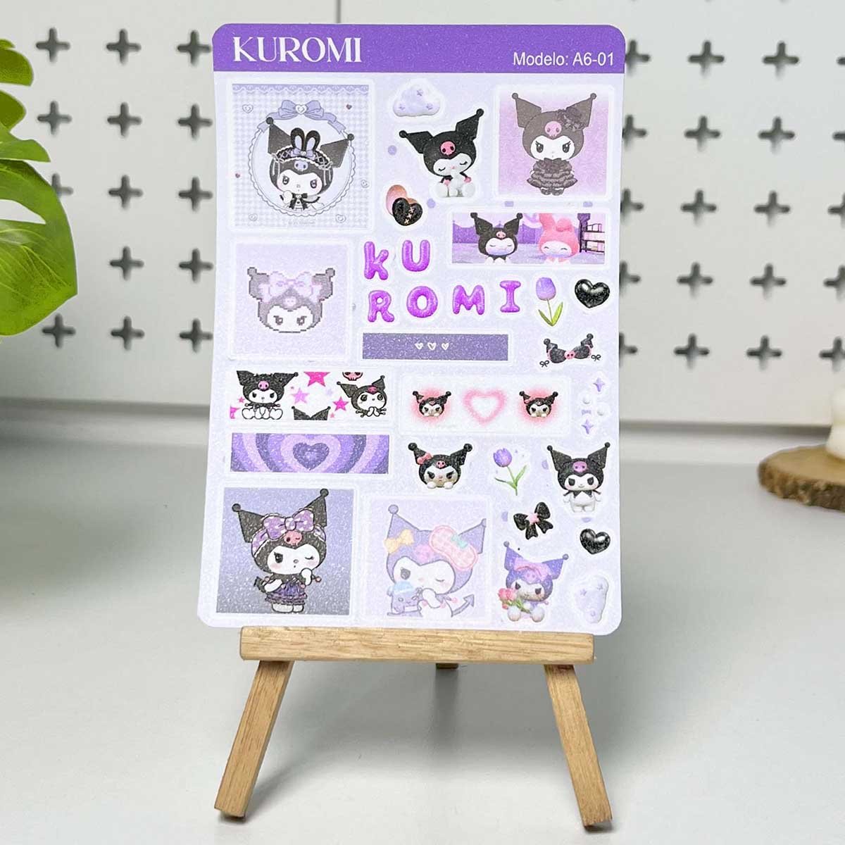 Sticker A6 Kuromi 01