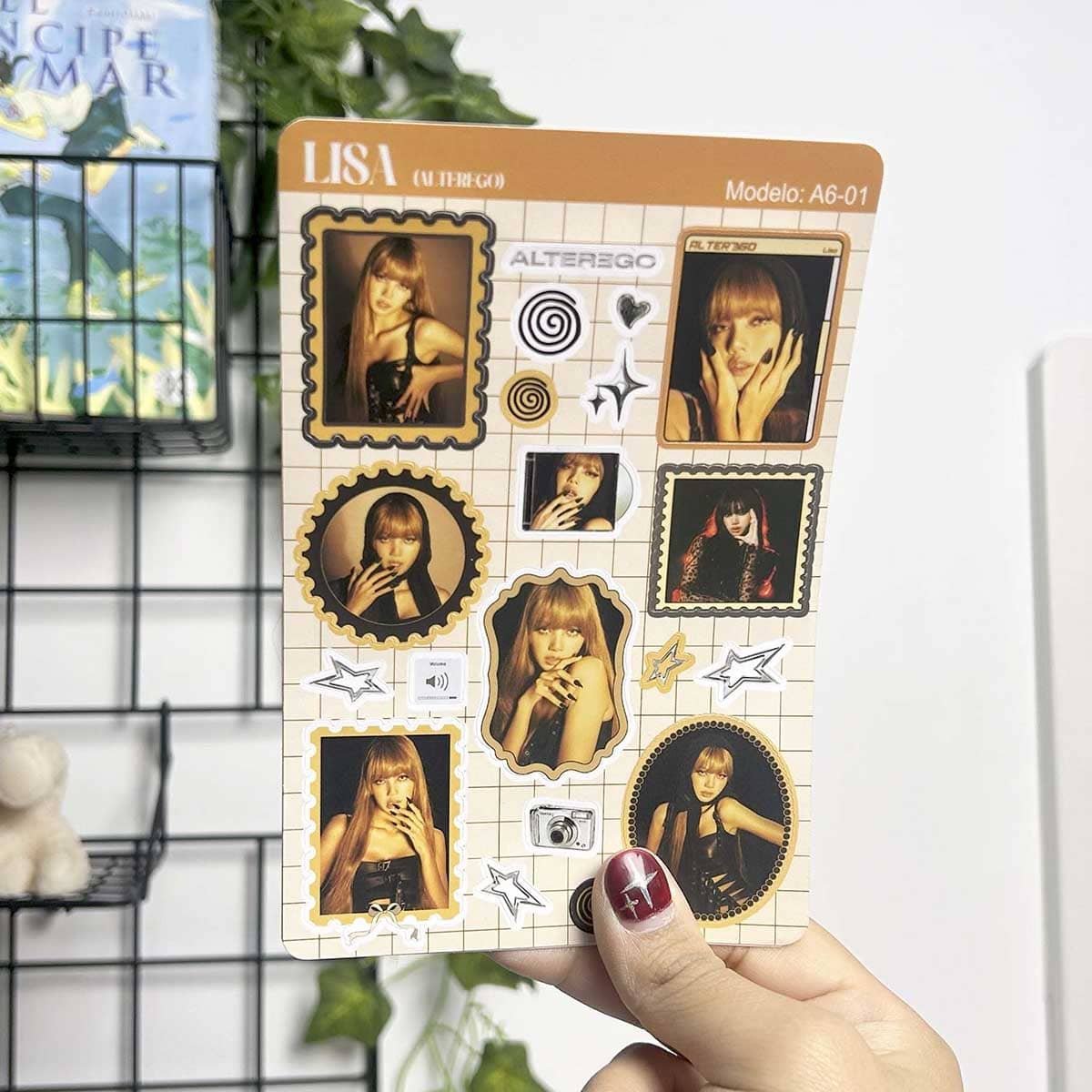 Sticker A6 Blackpink Lisa 01