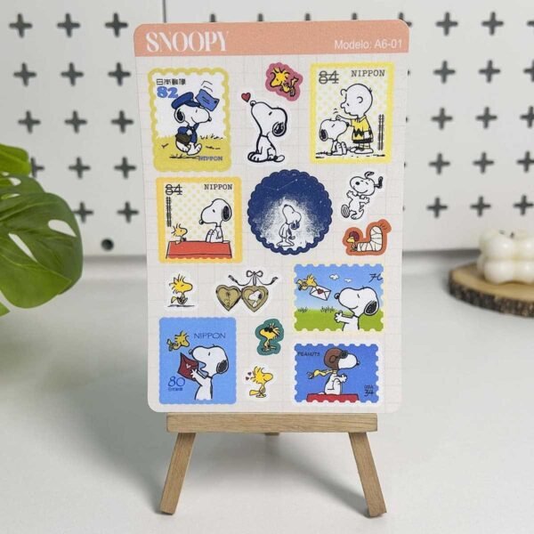 Sticker A6 Snoopy 01