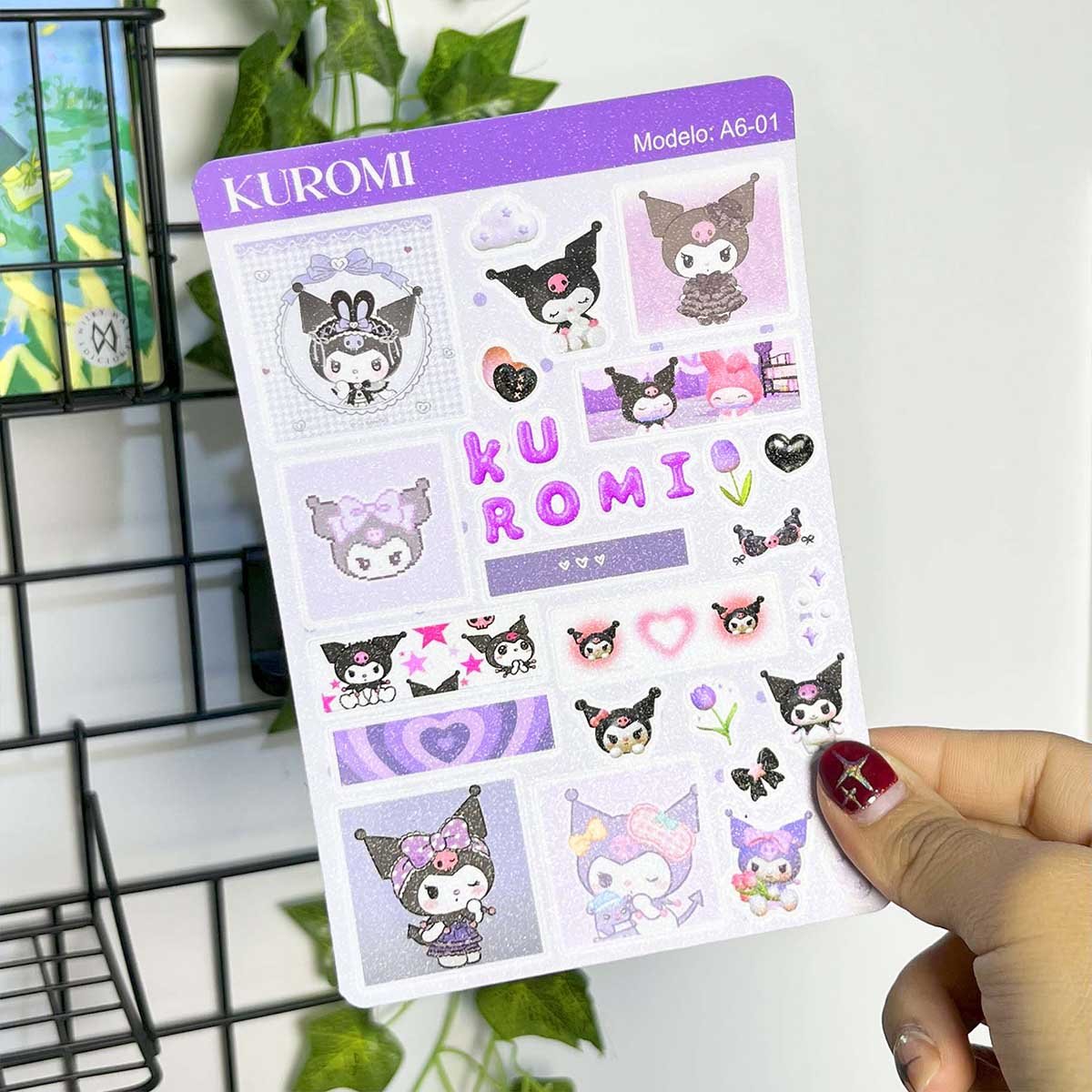 Sticker A6 Kuromi 01