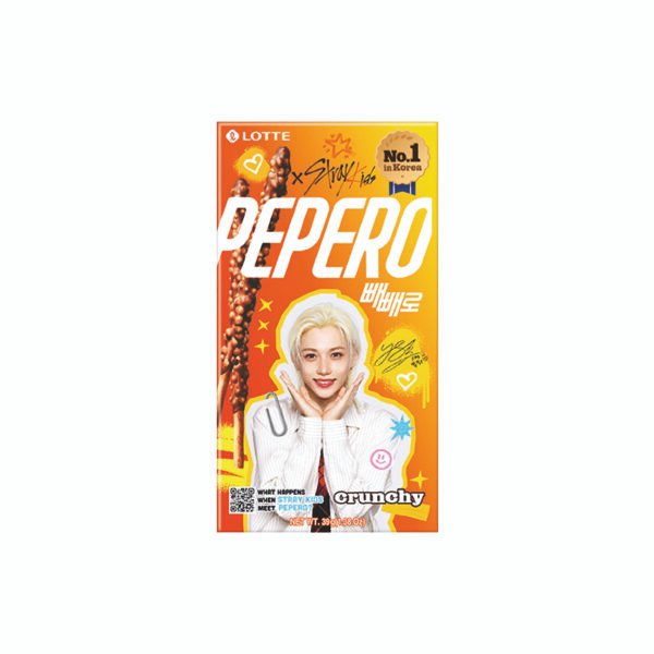 Pepero x Stray Kids Global Edition Sabor Crunchy