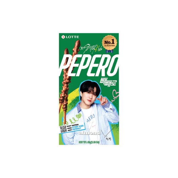 Pepero x Stray Kids Global Edition Sabor Almond
