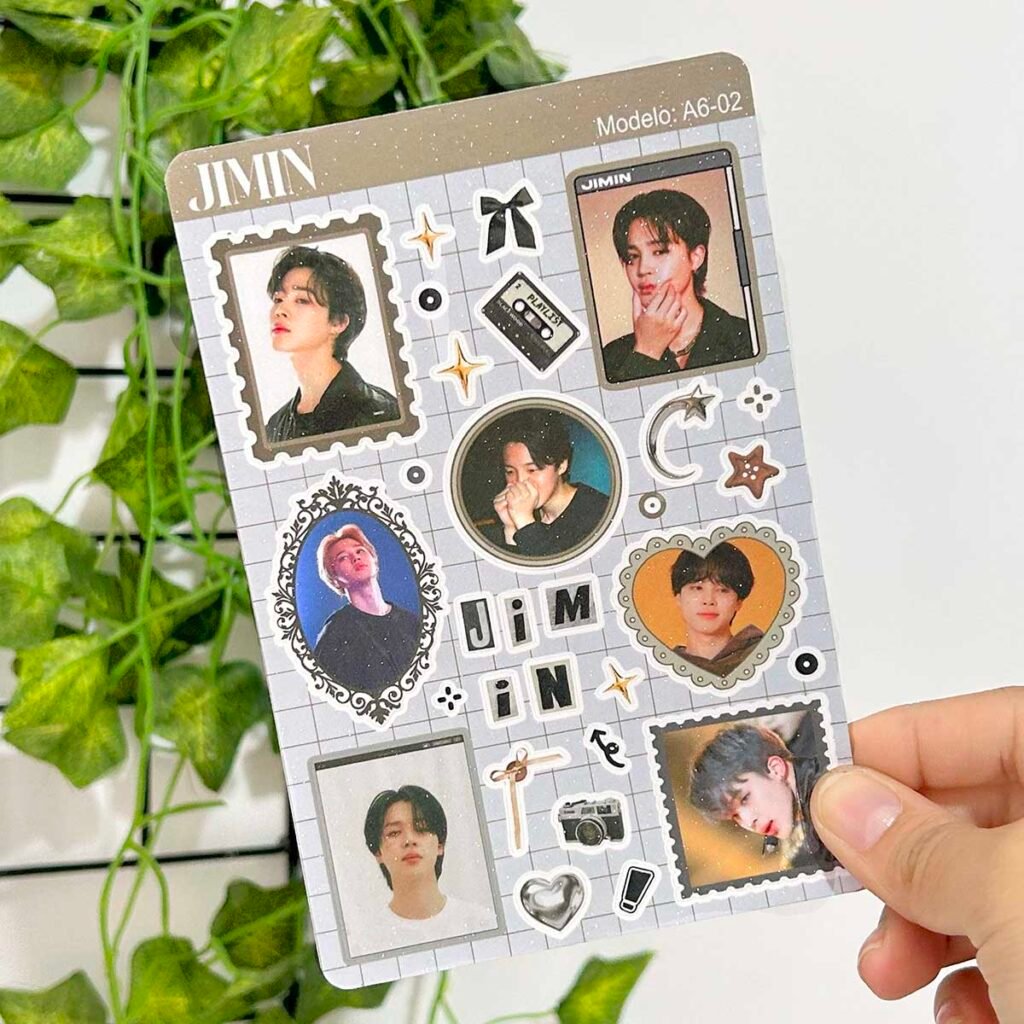 Sticker A6 Jimin 02